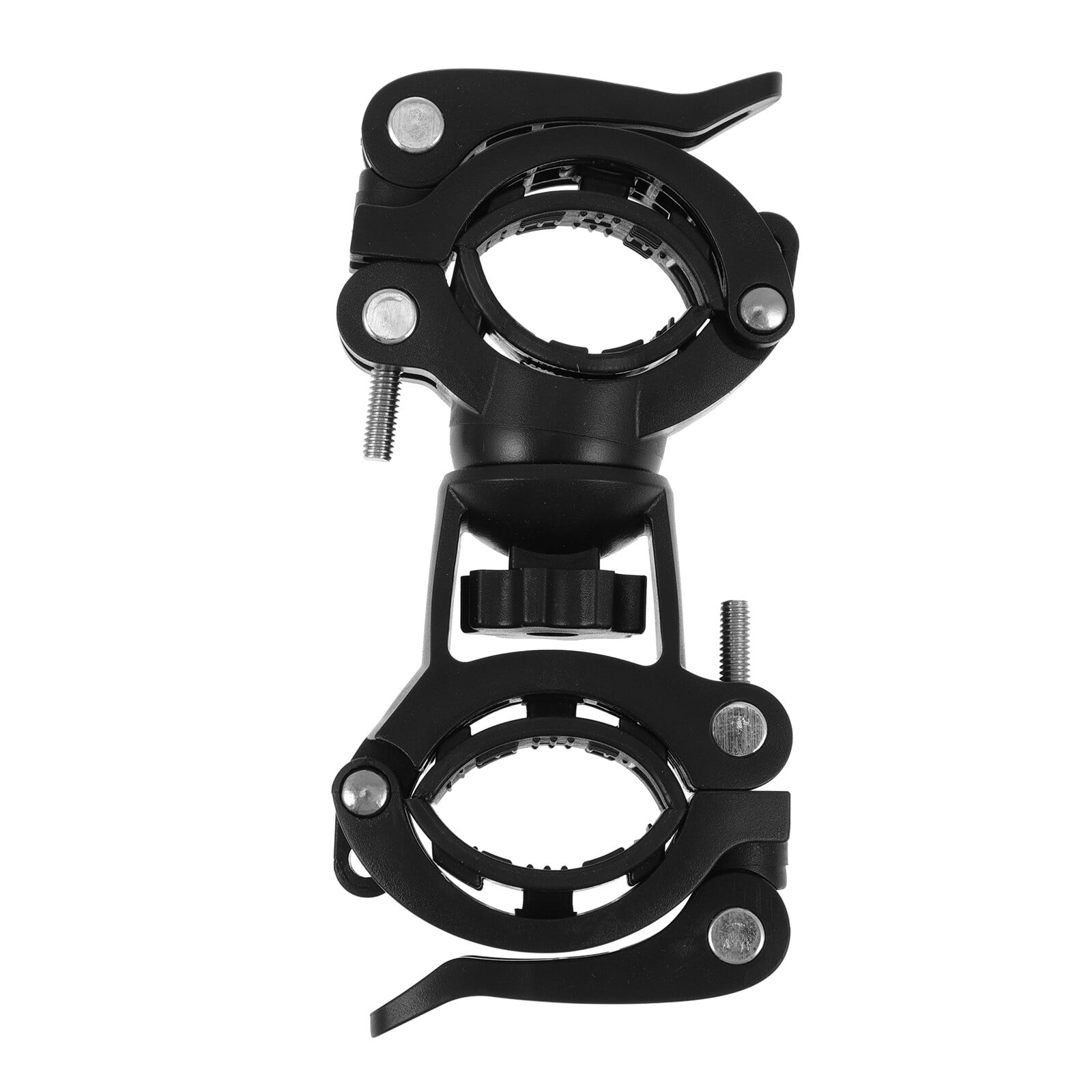 BERTDOMD 2pcs Bike Flashlight Holder Bicycle Mounting Bracket Dual Hole ...