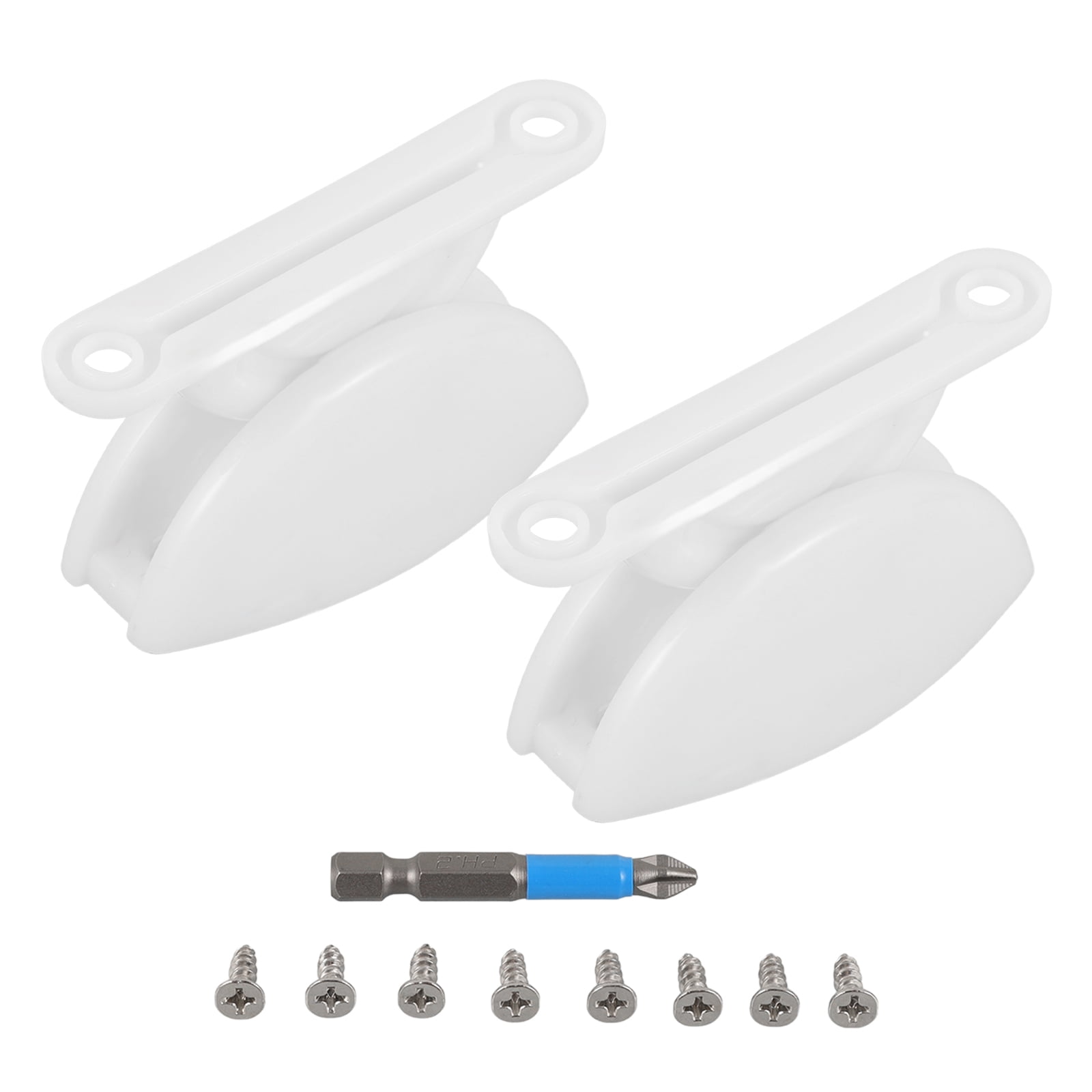 Upgrade Your RV with 2 Sturdy Nylon White Door Retainers for Enhanced ...