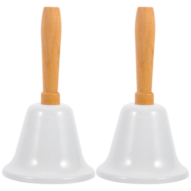BERTDOMD 2pcs Christmas Party Handbell Restaurant Service Bell Simple ...