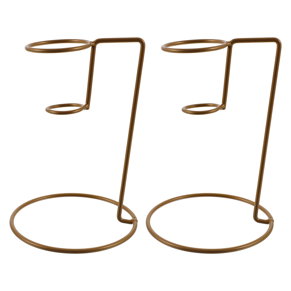 BERTDOMD 2pcs Desktop Ice Cream Rack Ice Cream Metal Holder Stand Ice ...