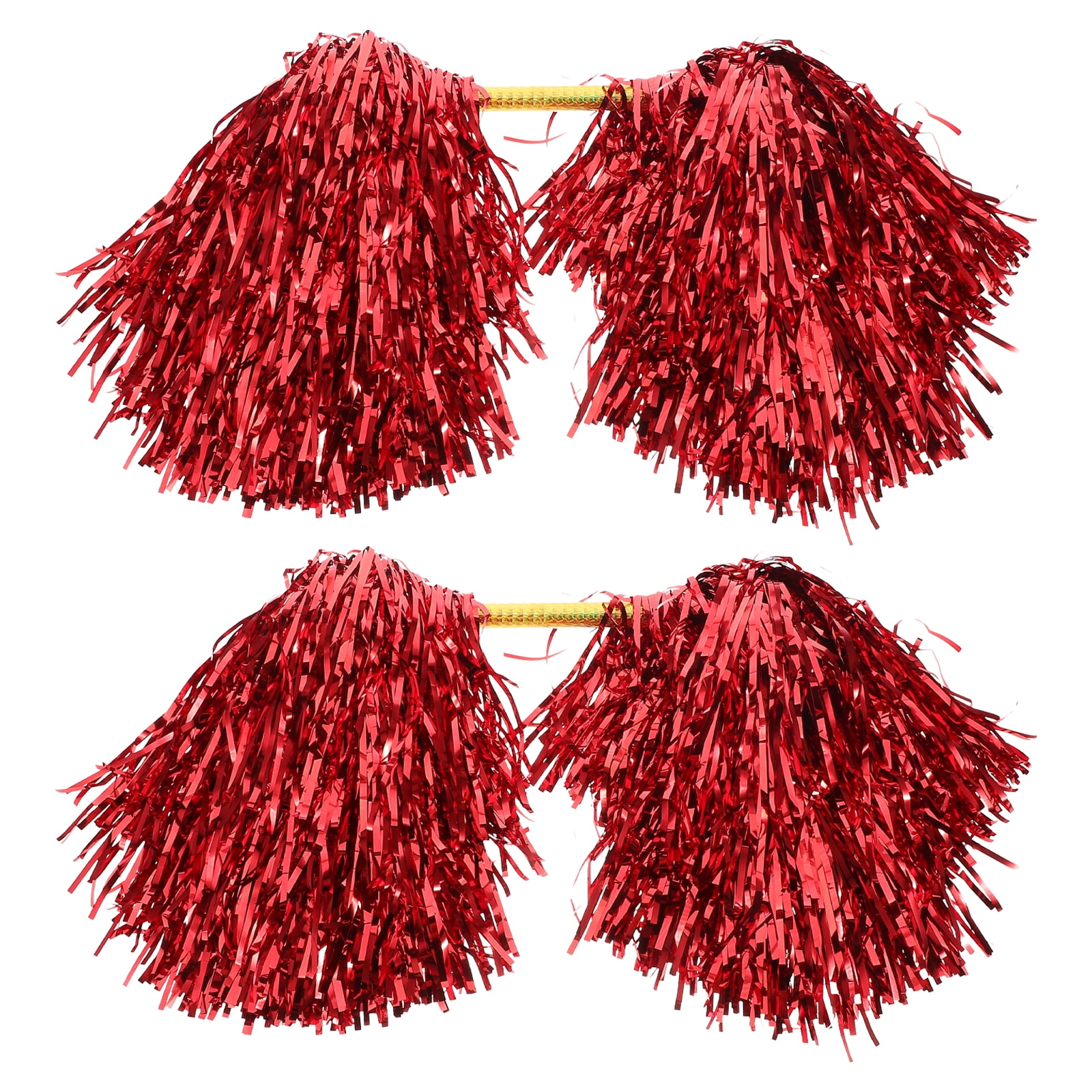 BERTDOMD 2pcs Double-Headed Cheerleading Pom Poms for Cheerleading and ...