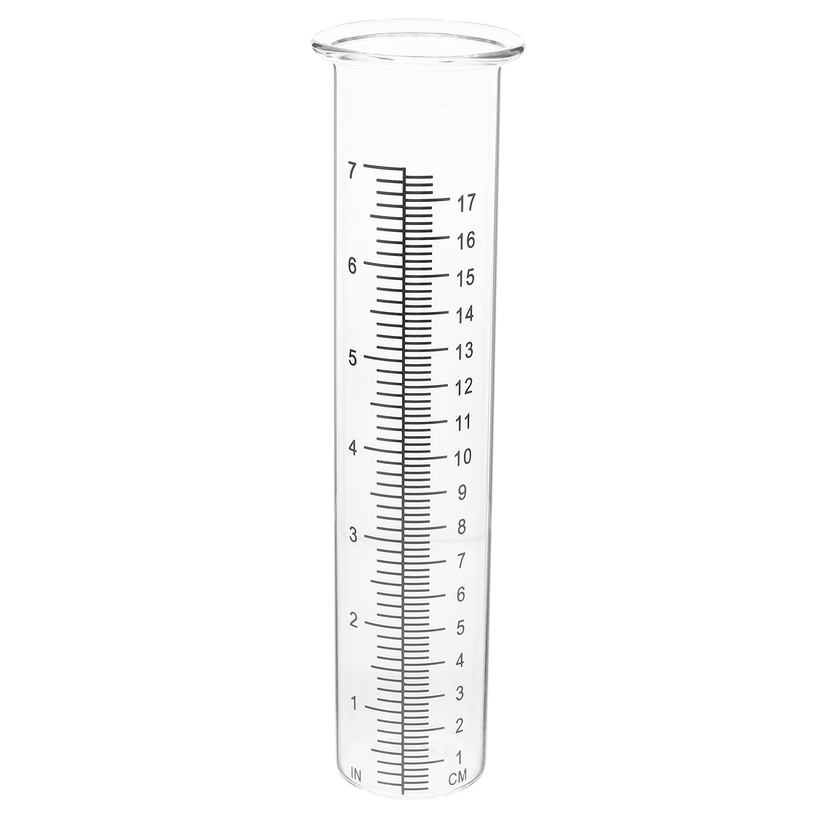 BERTDOMD 2pcs Freeze Proof Rain Gauge Tubes, 7" Capacity Plastic Rain ...