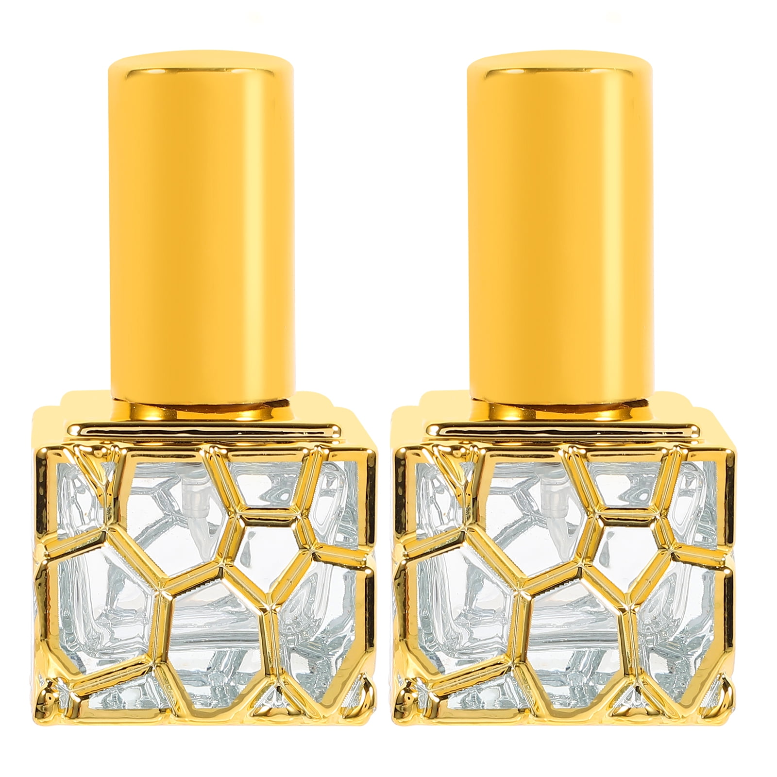 BERTDOMD 2pcs Glass Travel Perfume Bottle Refillable Small Glass Spray ...