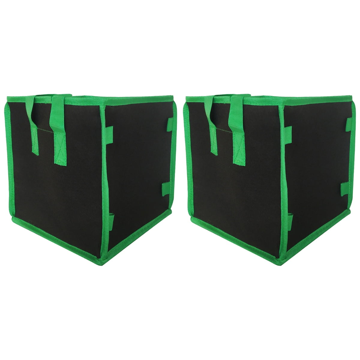 BERTDOMD 2pcs Nonwovens Planting Pouch Square Planting Bag Plant ...