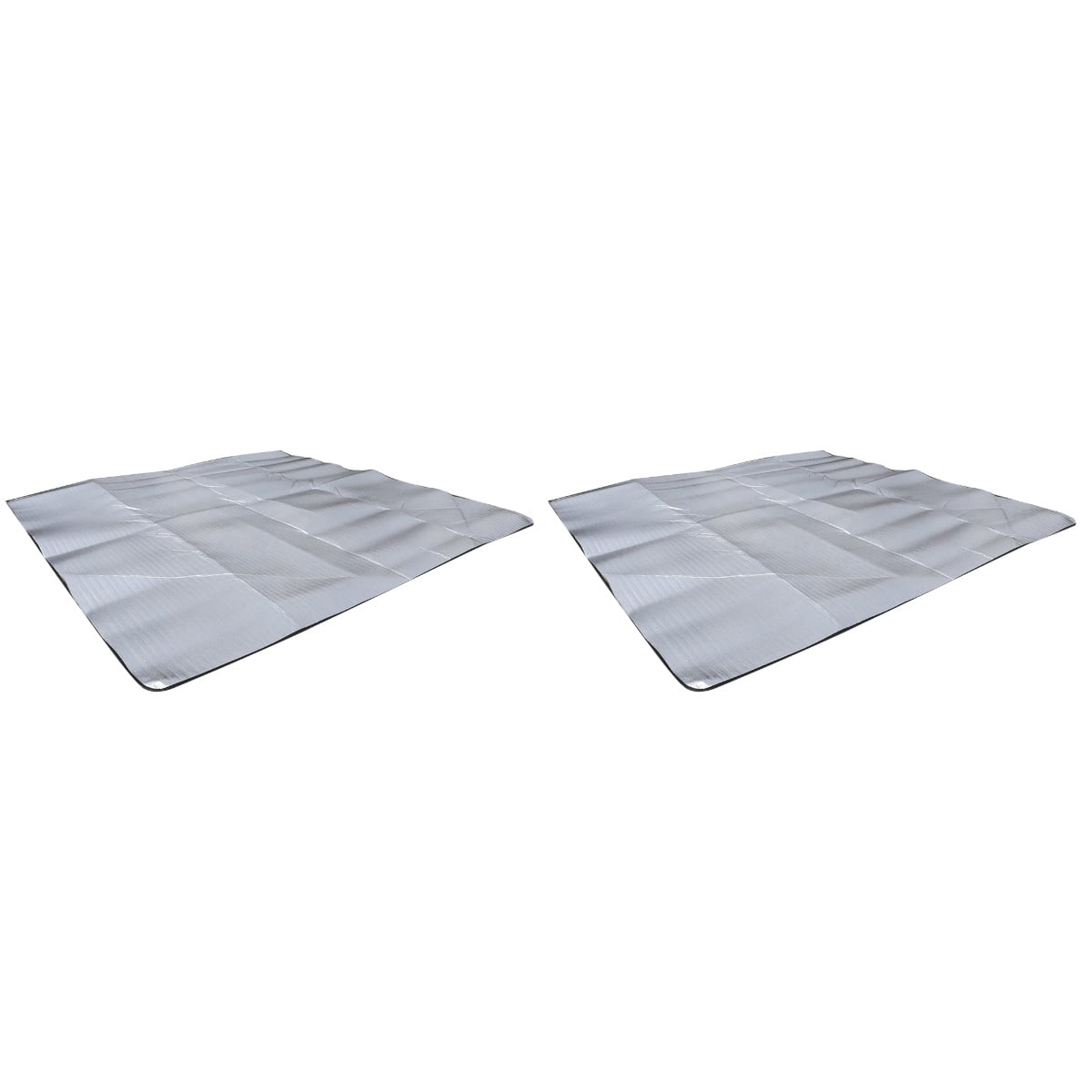 BERTDOMD 2pcs Outdoor Dampproof Mat Picnic Mat Aluminum Film Portable ...