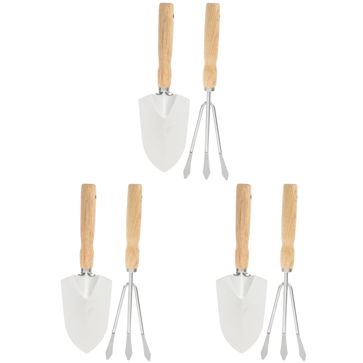 BERTDOMD 3 Sets Gardening Hand Tool Soil Cultivator Portable Garden ...