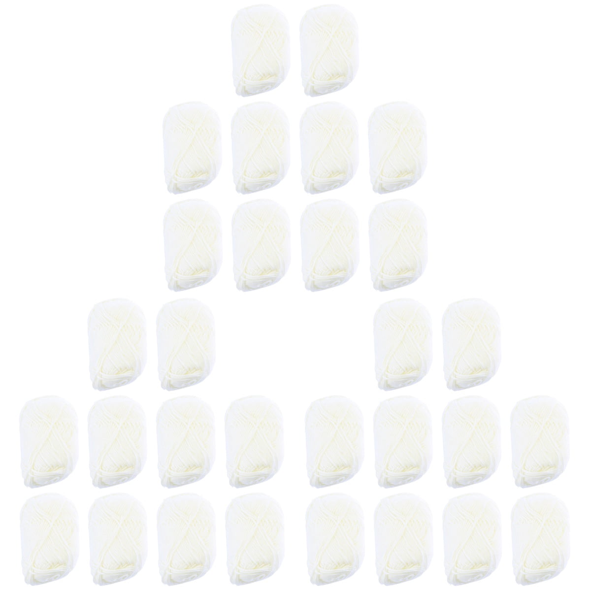 BERTDOMD 30 rolls of DIY Handmade Weaving Rope Practical Knitting Rope ...