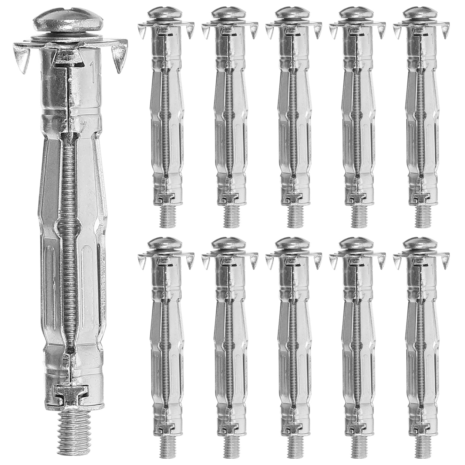BERTDOMD 30pcs Hollow Wall Anchors Expansion Nut Jack Fixing Nuts ...