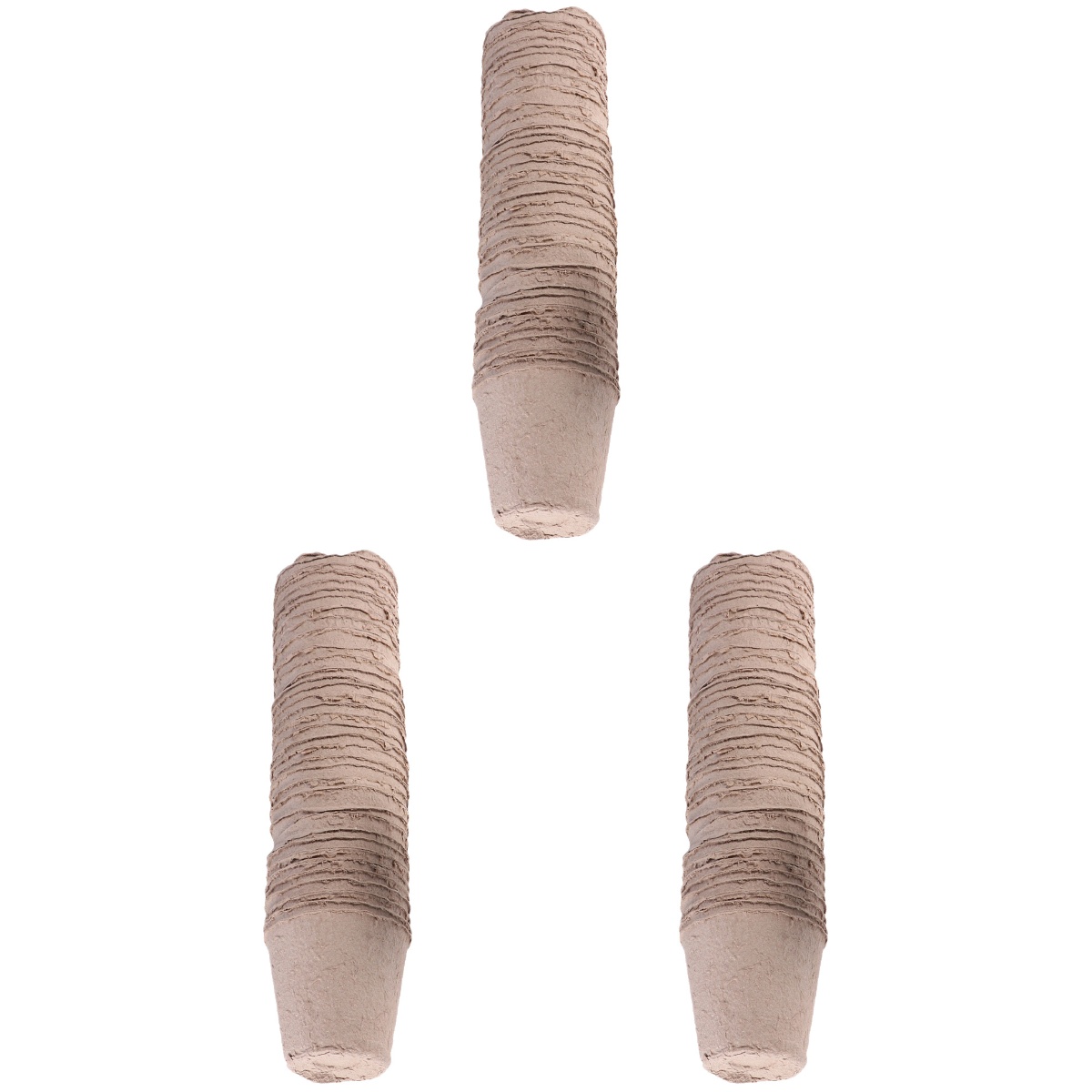 BERTDOMD 36 pcs Pulp Pot Plant Starters Herb Nursery Cup Kit Organic ...