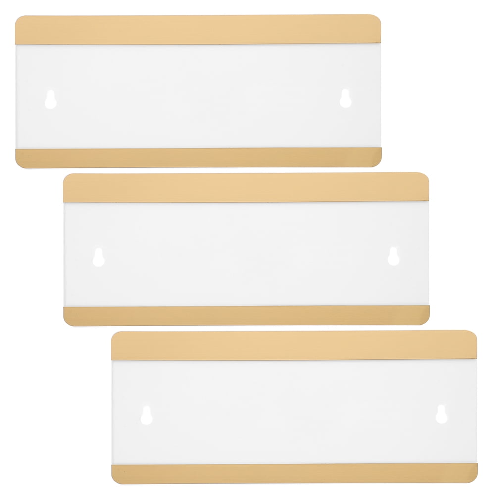 EXHUMKY BERTDOMD 3Pcs Office Name Plate Wall Mounted Professional Look ...