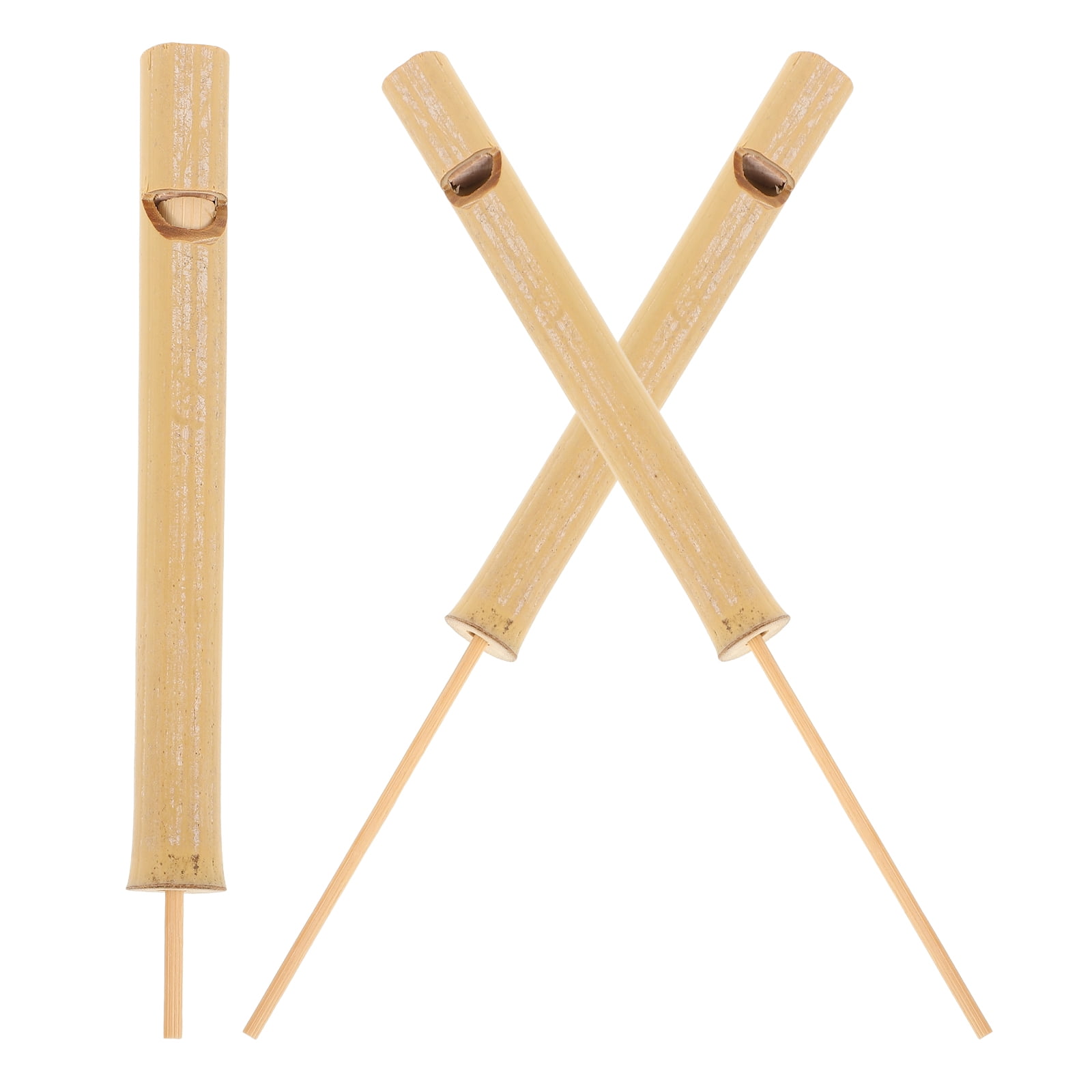 BERTDOMD 3pcs Bamboo Bird Whistle Toys Bird Whistle Kids Whistle ...