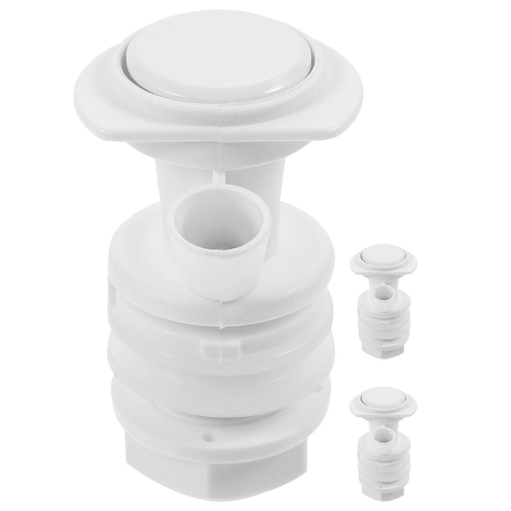 BERTDOMD 3-Pack Plastic Push Button Water Spigots Replacement for Water ...
