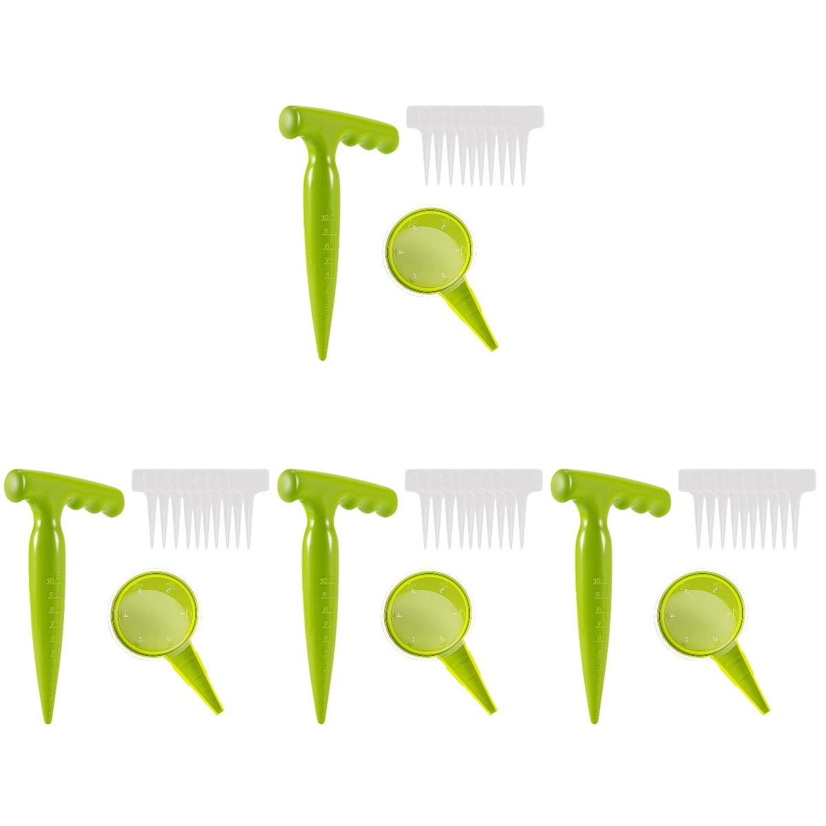 BERTDOMD 4 Sets Garden Hand Tool Dispenser Plant Dig Tools Garden Plant ...