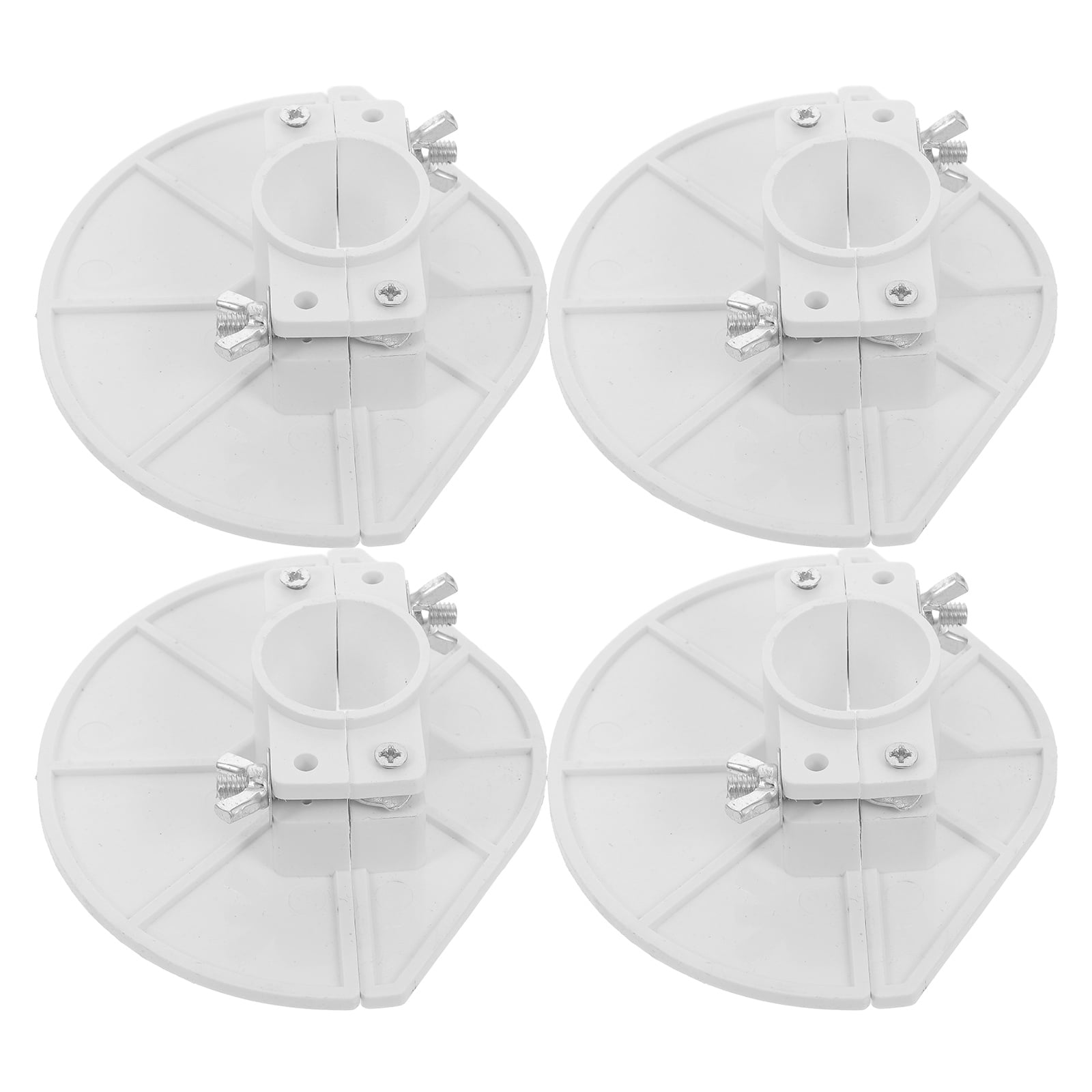 EXHUMKY BERTDOMD 4 Sets Hole Filling Templates PVC Drain Pipes Round ...