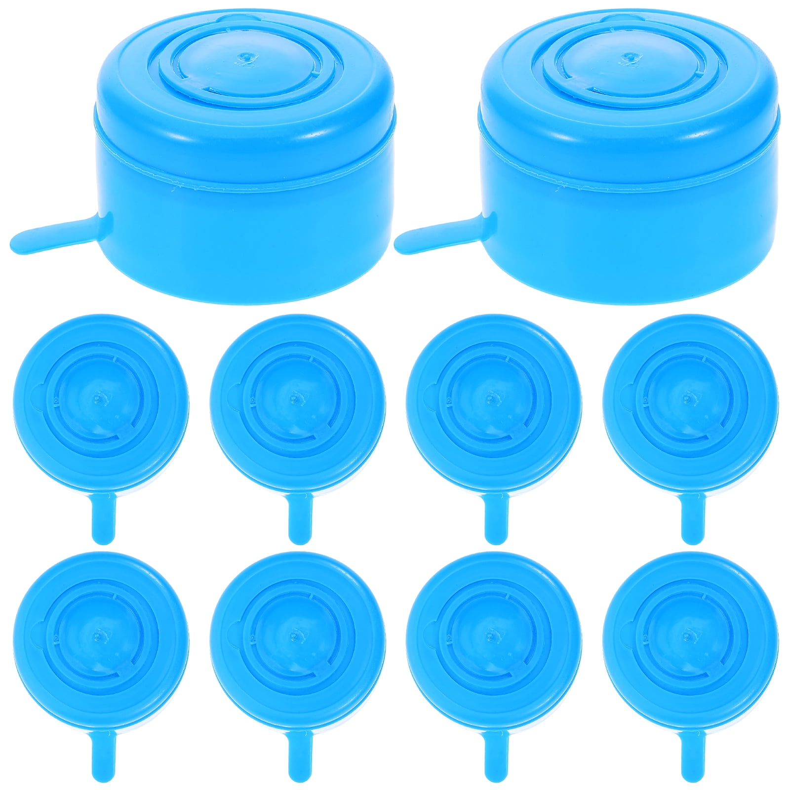 BERTDOMD 40pcs Gallon Water Jug Cap Reusable no spill water jug sealing ...