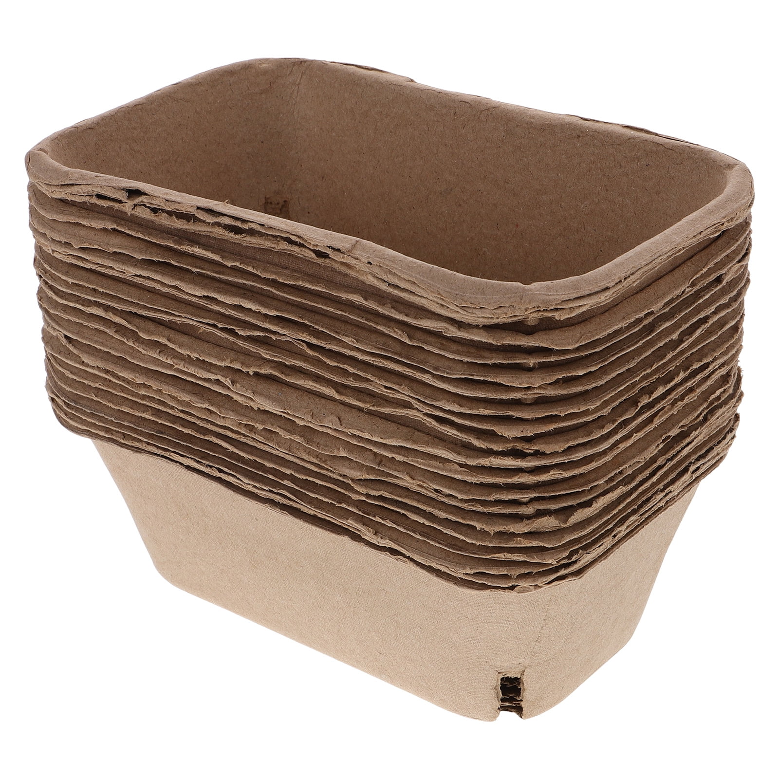 BERTDOMD 40pcs Paper Berry Basket Household Fruit Trays for ...