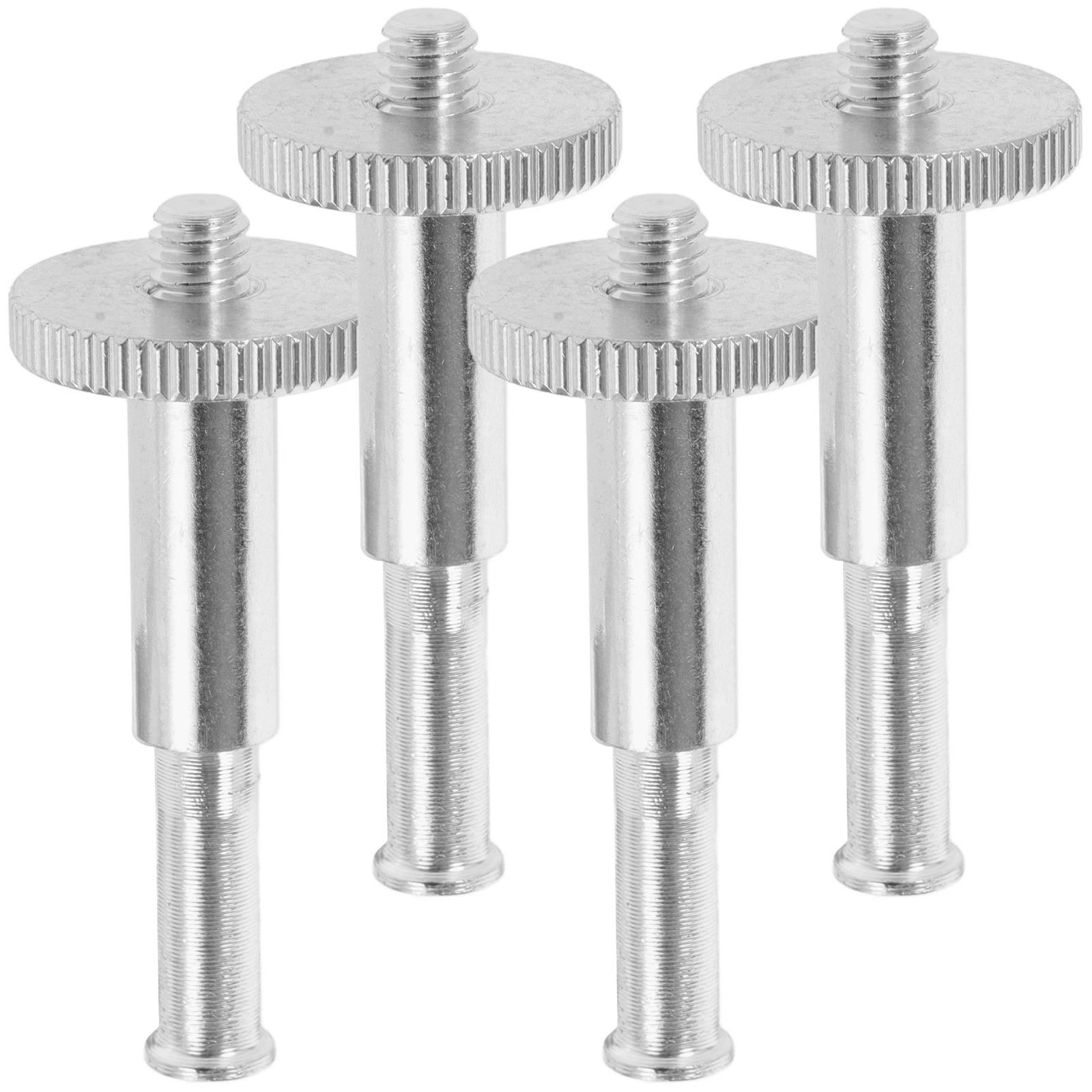 BERTDOMD 4pcs Microphone Stand Poles with 1/4 Adapter Mic Extension Arm ...