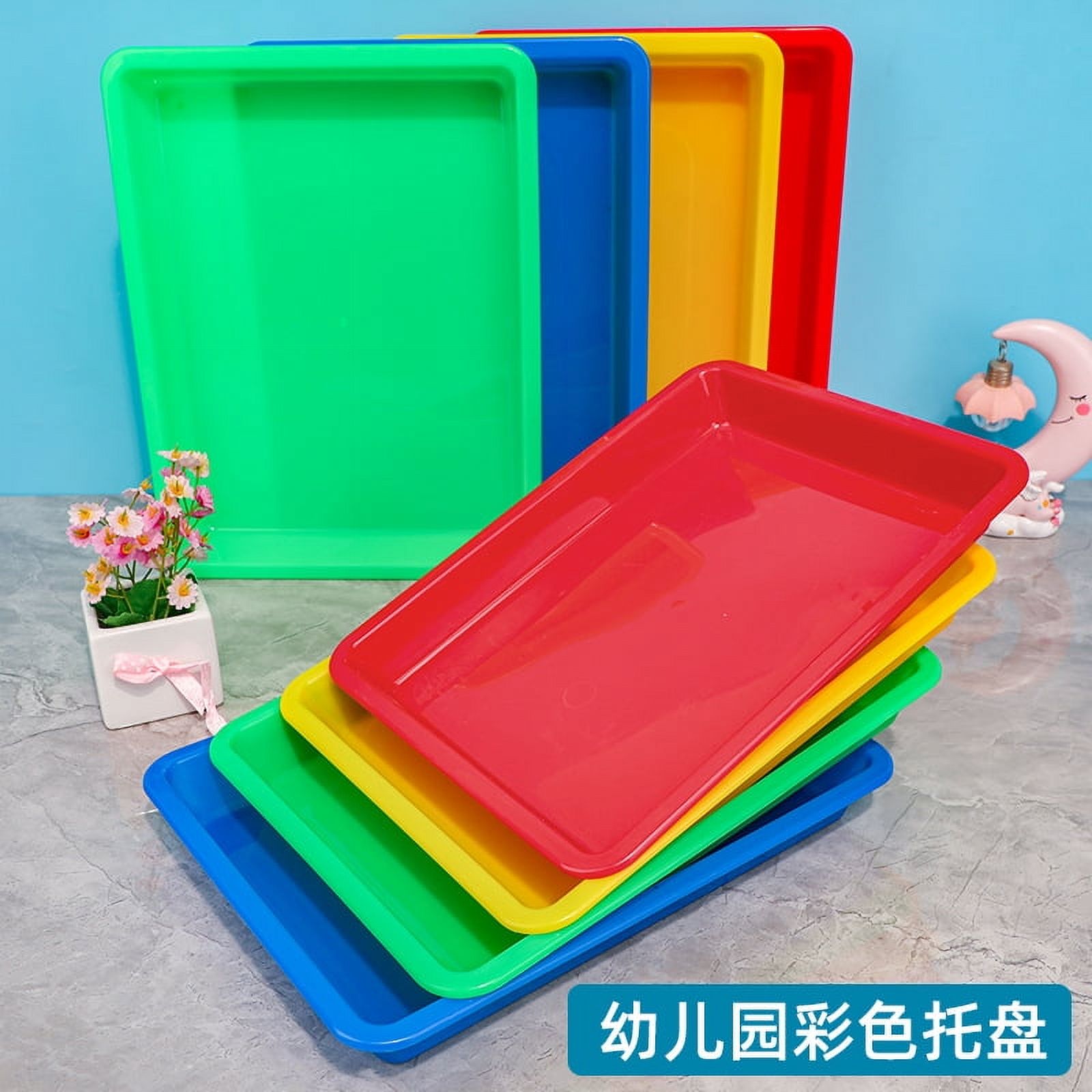 BERTDOMD 4pcs Organizing Tray Funny Teaching Aiding Practical Tray ...