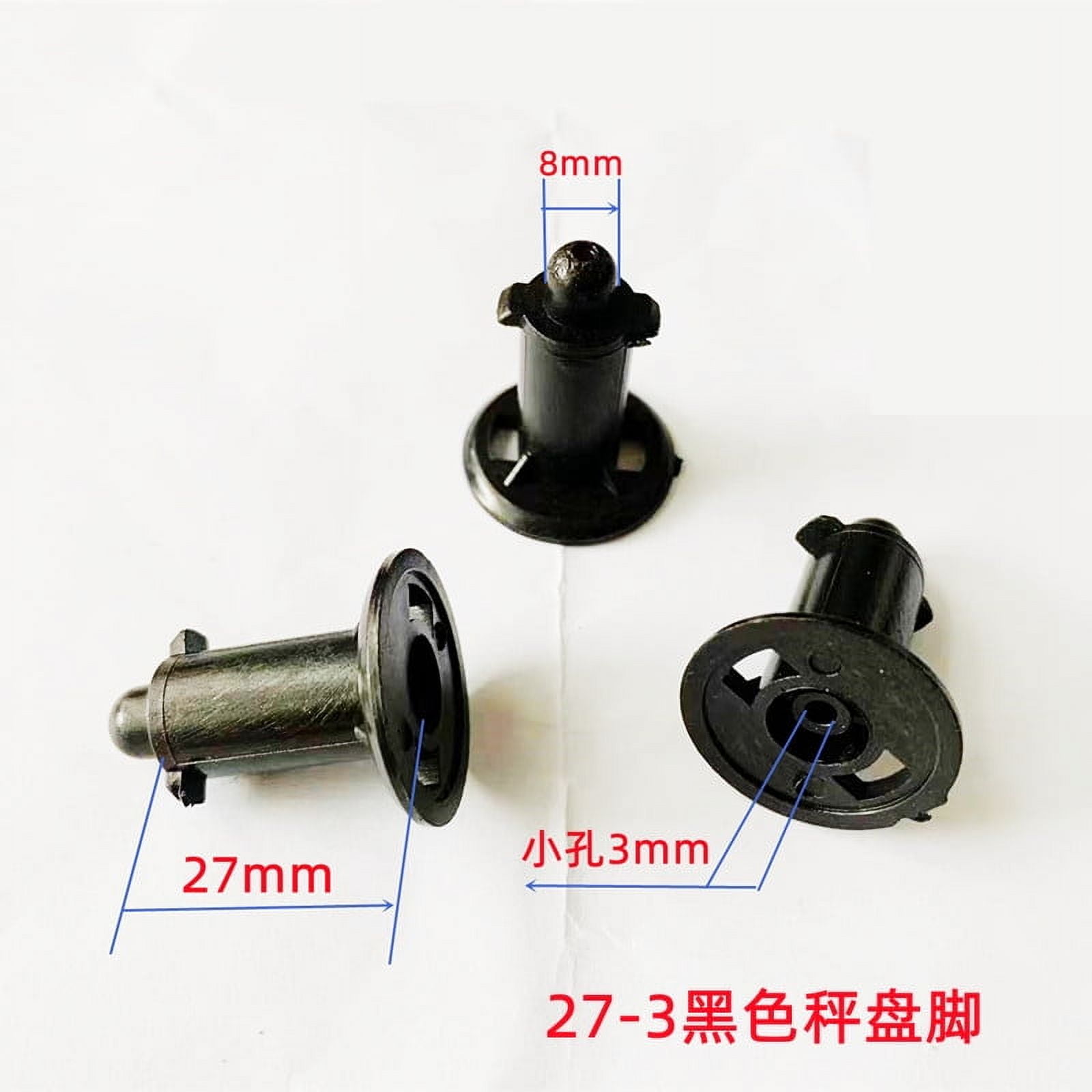 4pcs Plastic Feet for Stable Weighing Pan Leveler Scald Tray Leveling ...