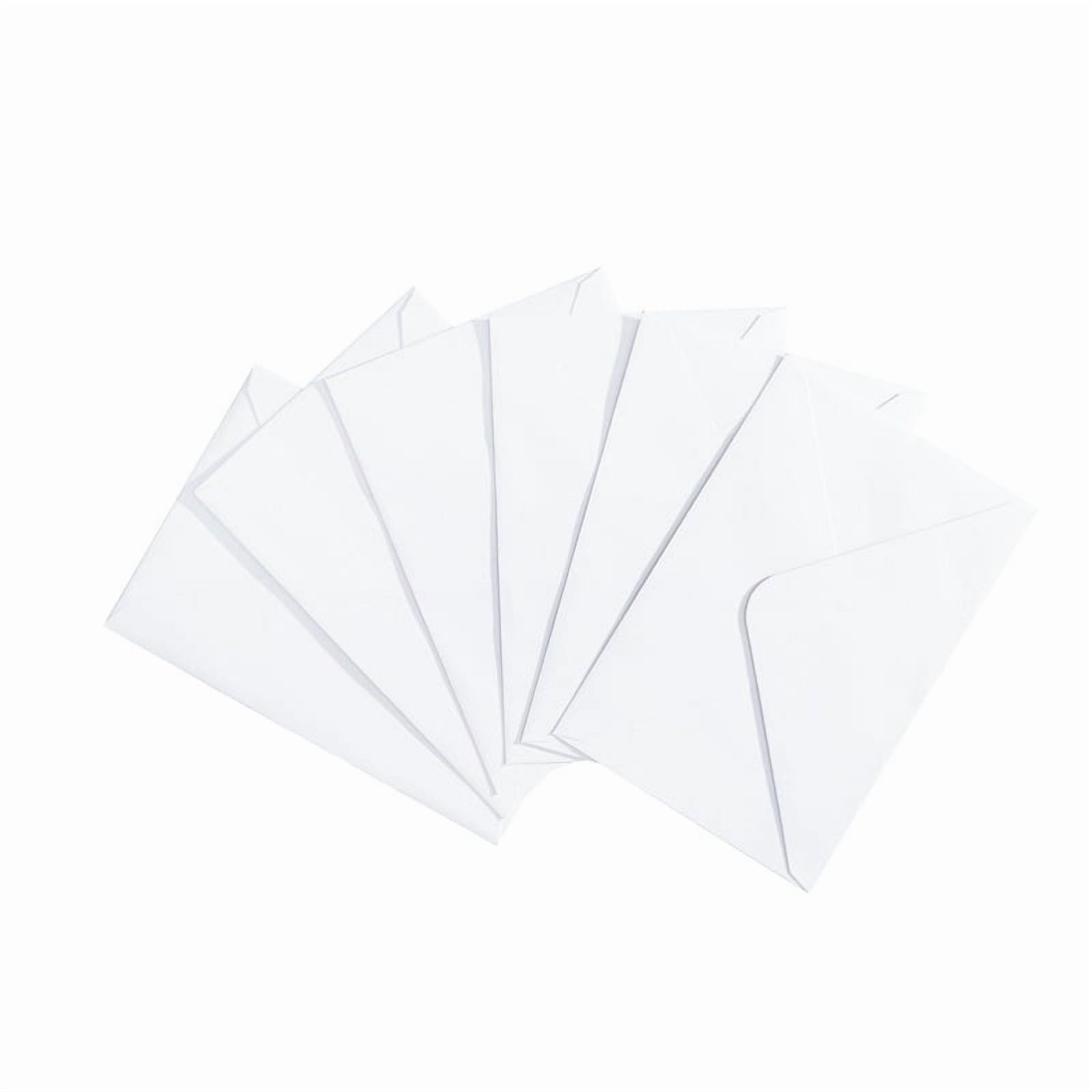 BERTDOMD 50-Pack White Mailing Envelopes B6 Size for Cards, Photos ...