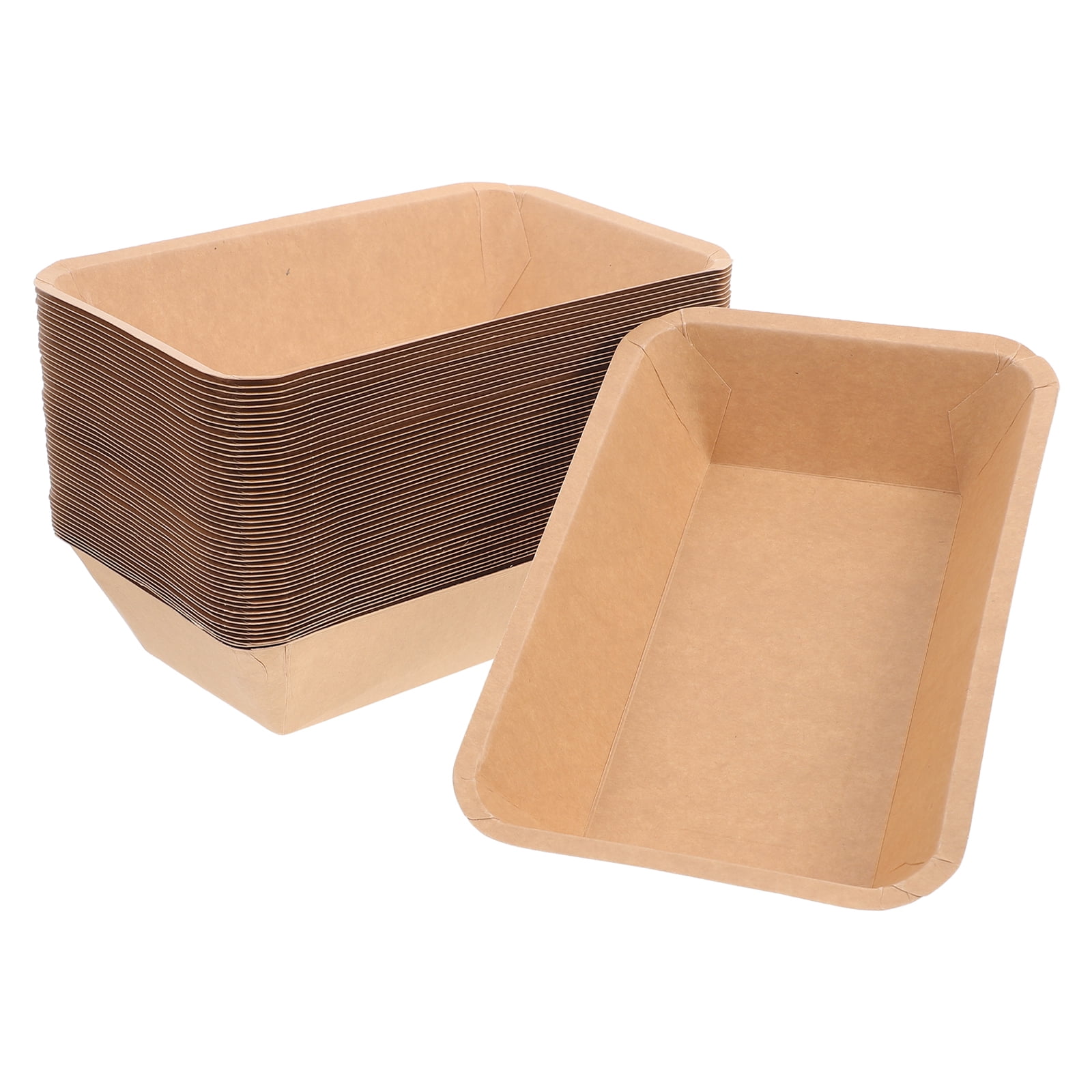 Disposable Paper Serving Trays for Crawfish, Seafood, BBQ Food - Khaki ...