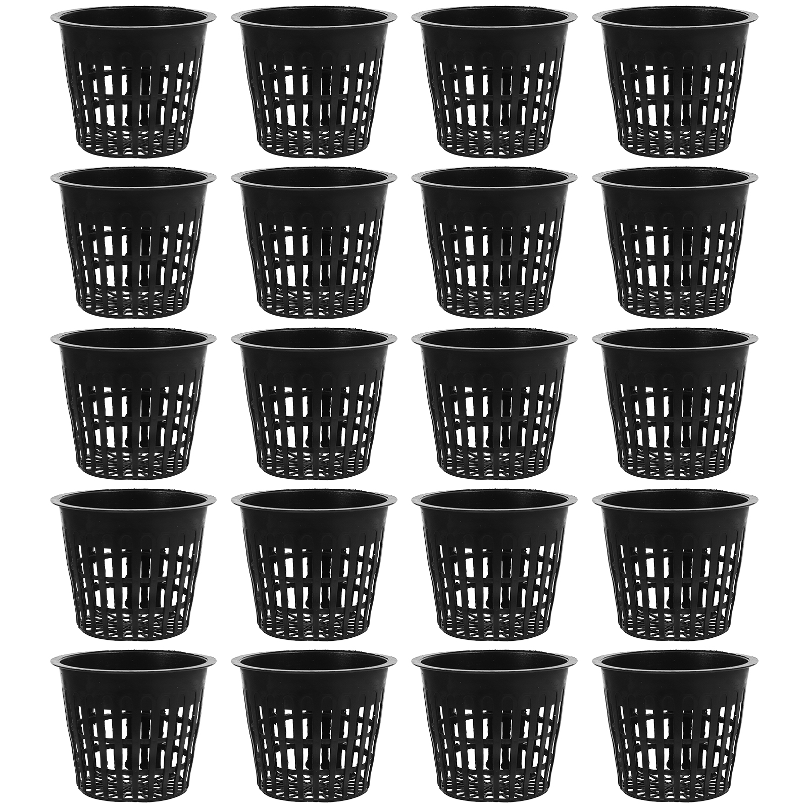 BERTDOMD 50pcs Hydroponic Net Pots Baskets for Hydroponics Plastic Net ...