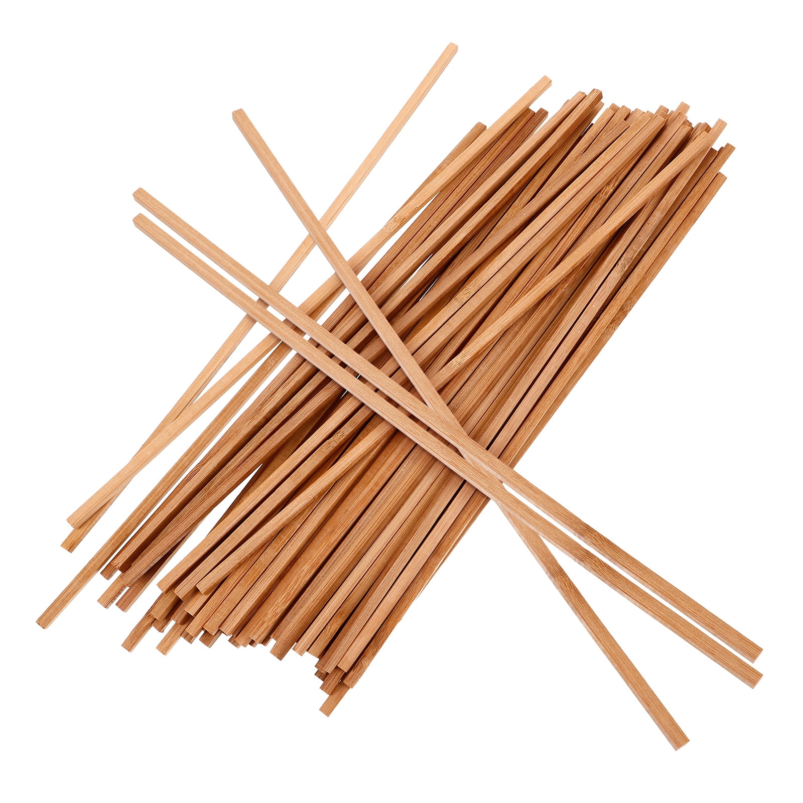 BERTDOMD 50pcs Wood Sticks Crafting Wood Stick Wood Stick Photo Props ...
