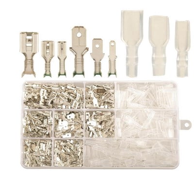 BERTDOMD 540 Pcs Spade Connectors Male And Female Wire Connectors ...