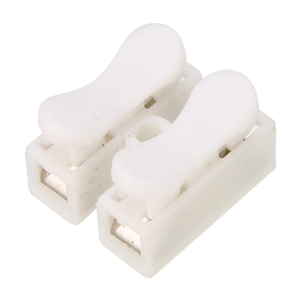 BERTDOMD 55pcs Push Quick Wire Cable Connector 2 Pin Spring Wire ...