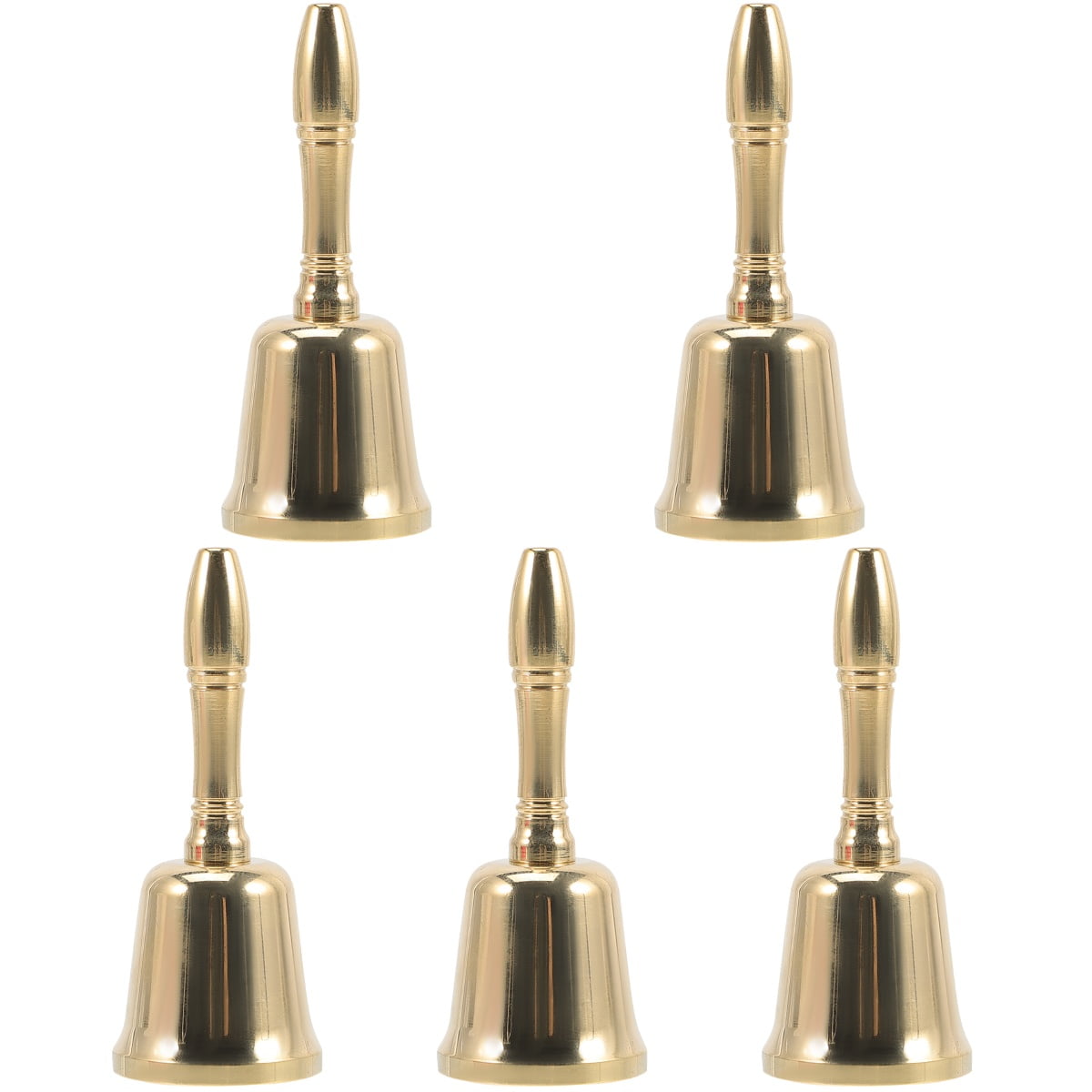 EXHUMKY BERTDOMD 5pcs Hand Brass Dinner Call Bells for Hotels ...