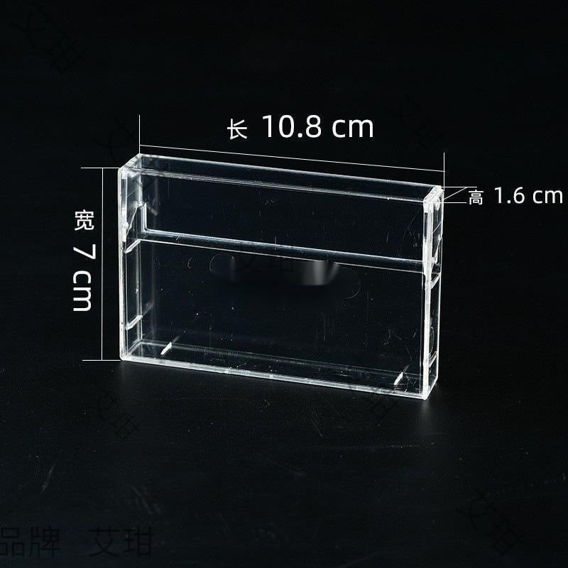 BERTDOMD 5pcs Vintage Cassette Tape Case Empty Audio Cassette Storage ...