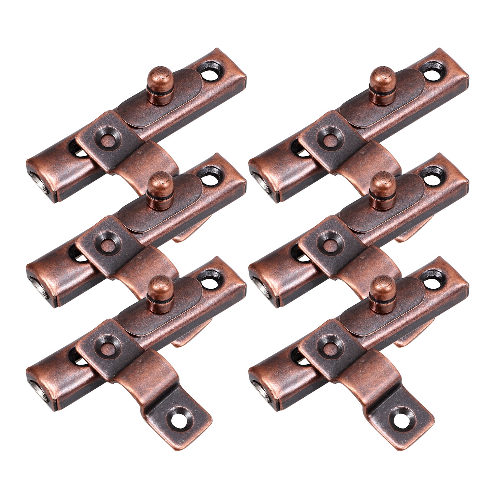 BERTDOMD 6 Sets of Door Latches Door Security Latches Lock Stainless ...