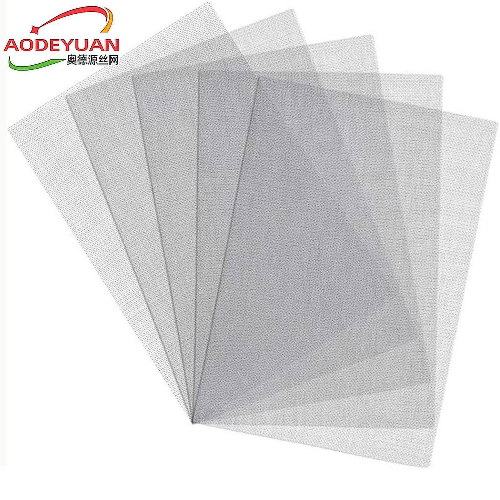 EXHUMKY BERTDOMD 6 Sheets Metal Mesh Screen Sheet for Cages Cabinets ...