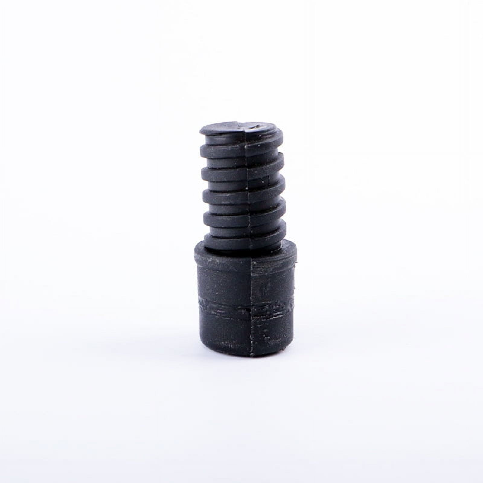 EXHUMKY Black Plastic Threaded Ends for Broom and Mop Handles 6Pcs ...