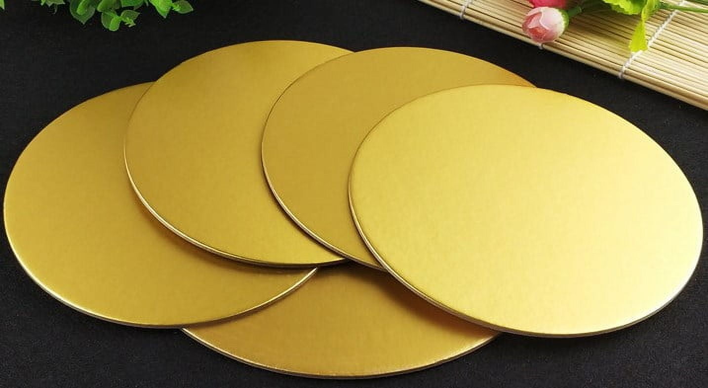 EXHUMKY BERTDOMD 6pcs Food Grade Cardboard Round Cake Base for Baking ...