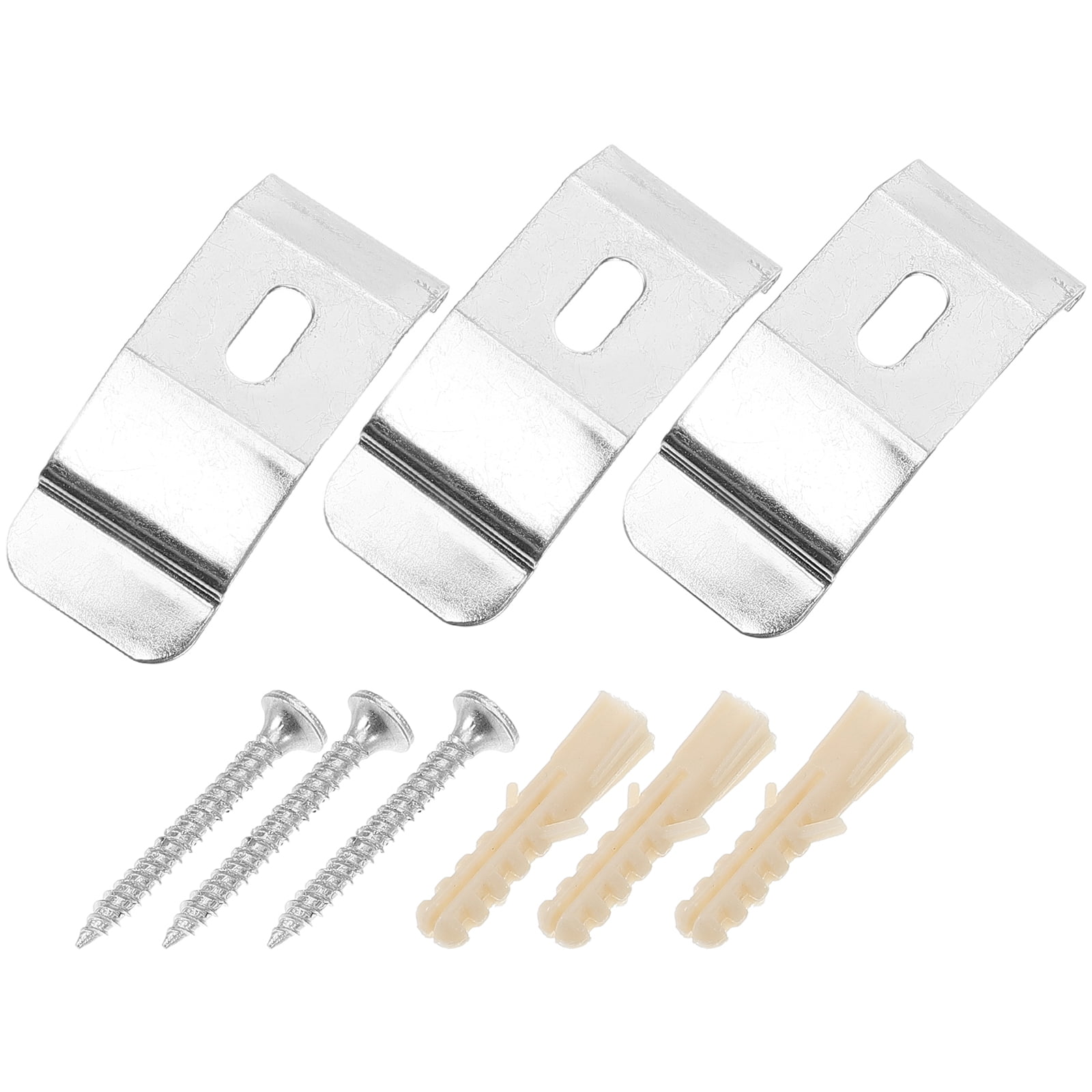 BERTDOMD 6pcs Roller Shade Hardware Brackets for Window Blinds Vertical ...