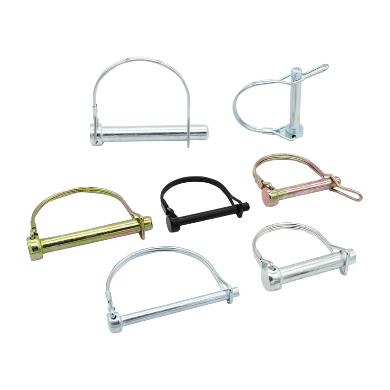 BERTDOMD 8pcs D-Type Trailer safety pin Trailer Pin Lock Heavy Duty ...