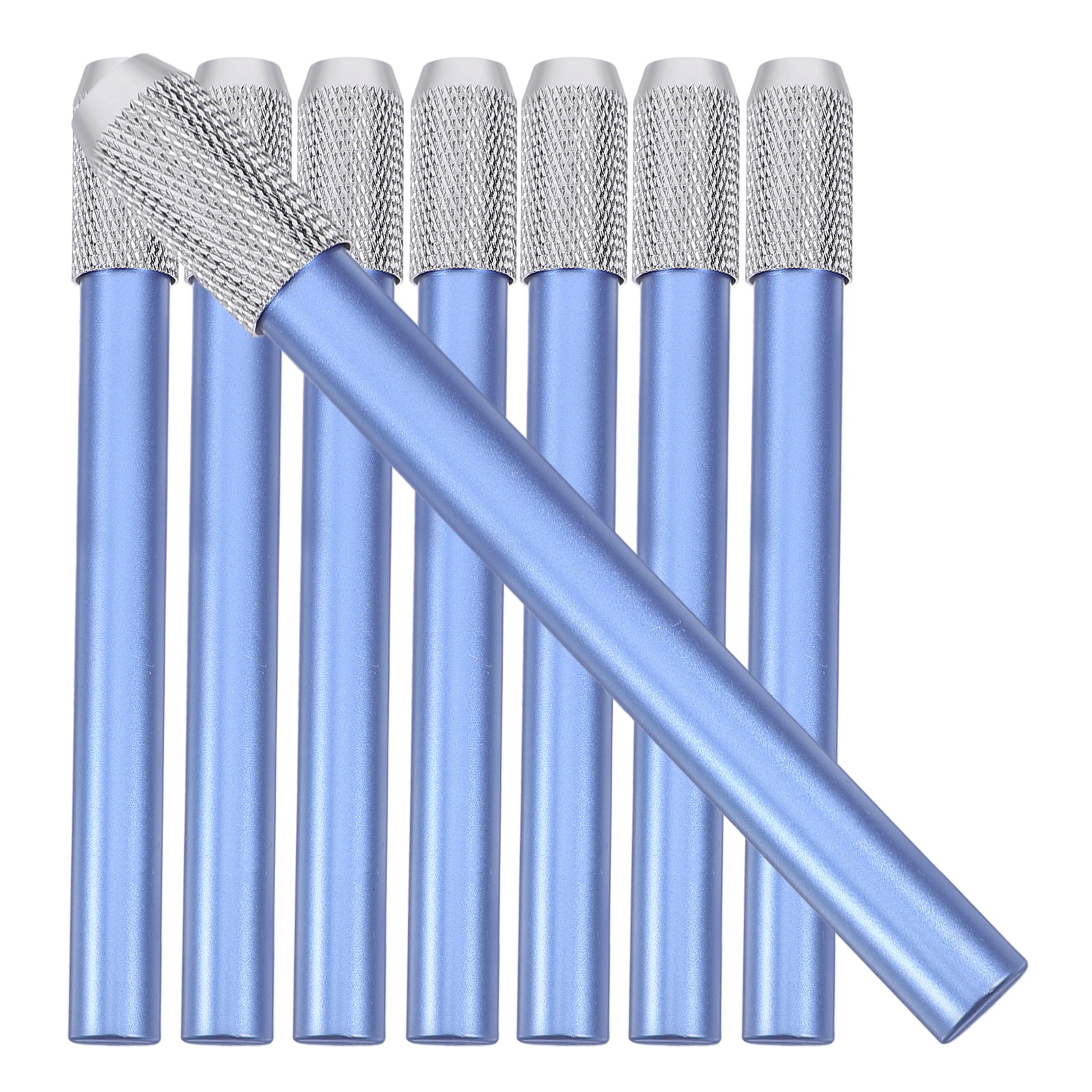 EXHUMKY Stainless Steel Pencil Lengthener Blue for Art Tools and ...