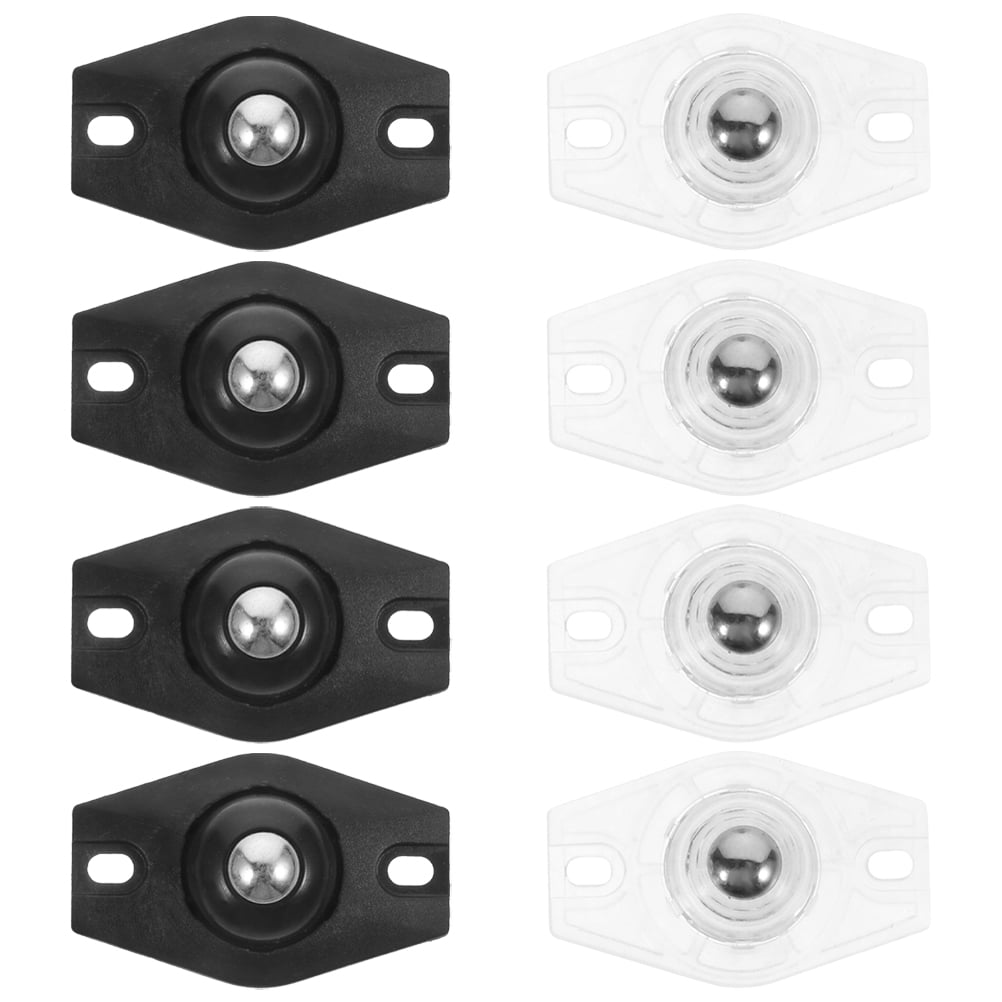 8pcs Adhesive Swivel Caster Wheels for Storage Box Trash Bin ...