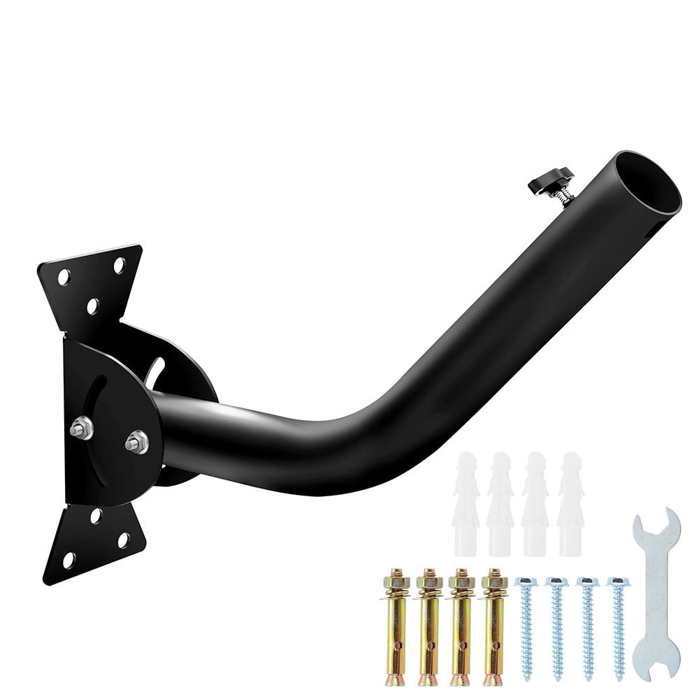 BERTDOMD Antenna Mount Pole Kit With Screw Metal Weather Proof Outdoor ...