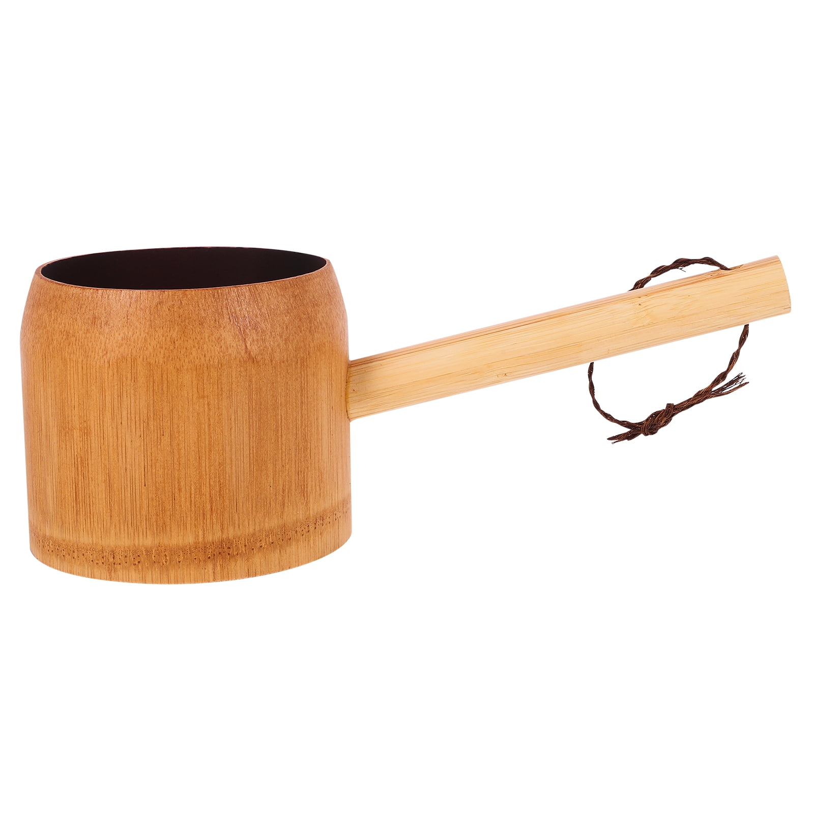 BERTDOMD Bamboo Ladle Scoop Ladle Water Soup Kitchen Ladle Bathroom ...