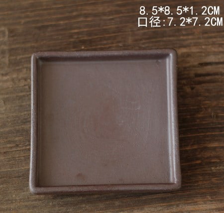 BERTDOMD Brazilian Wood Pallet Ceramic Saucer Office Desk Decoration ...