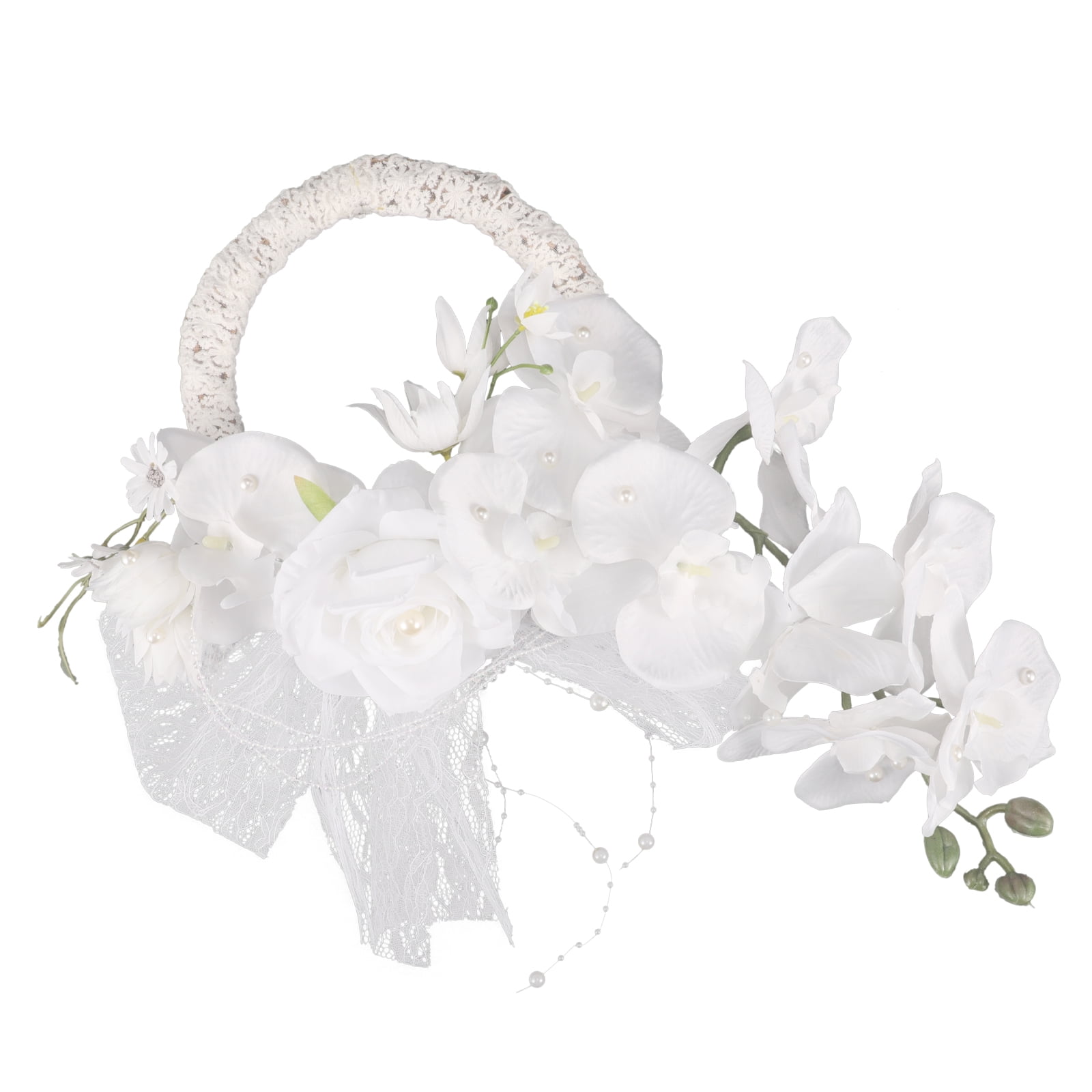 BERTDOMD Bride Artificial Flower Hand Garland Wedding Artificial ...