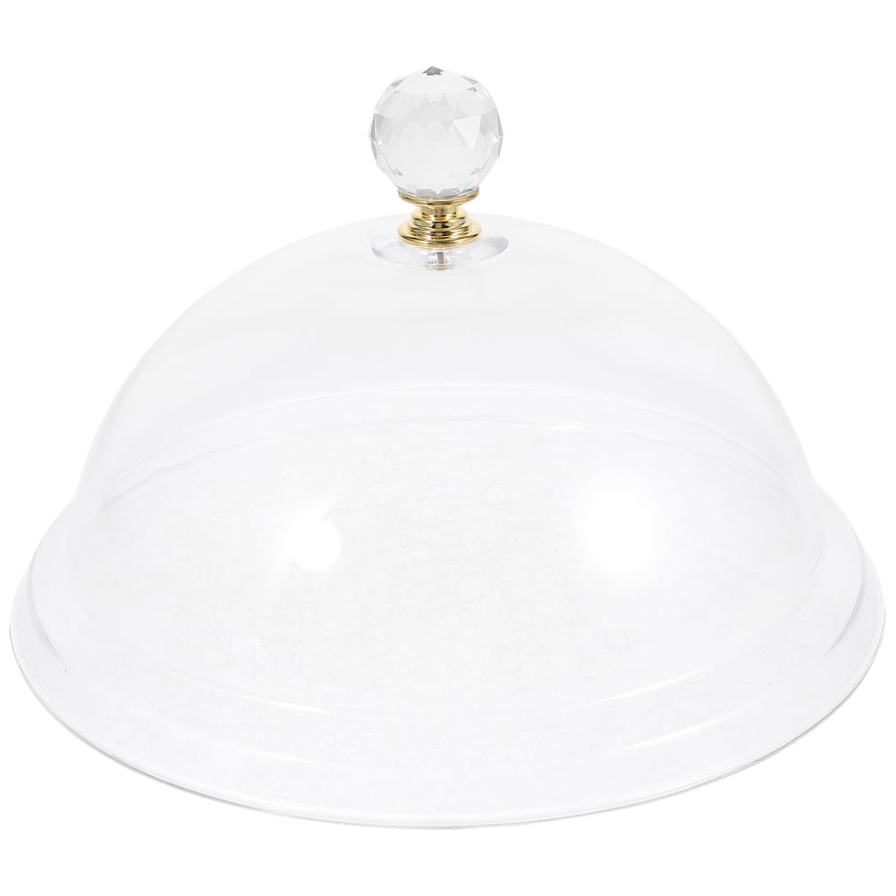 Transparent Cake Dome for Home with Lid Clear Food Cover Pastry Tray ...