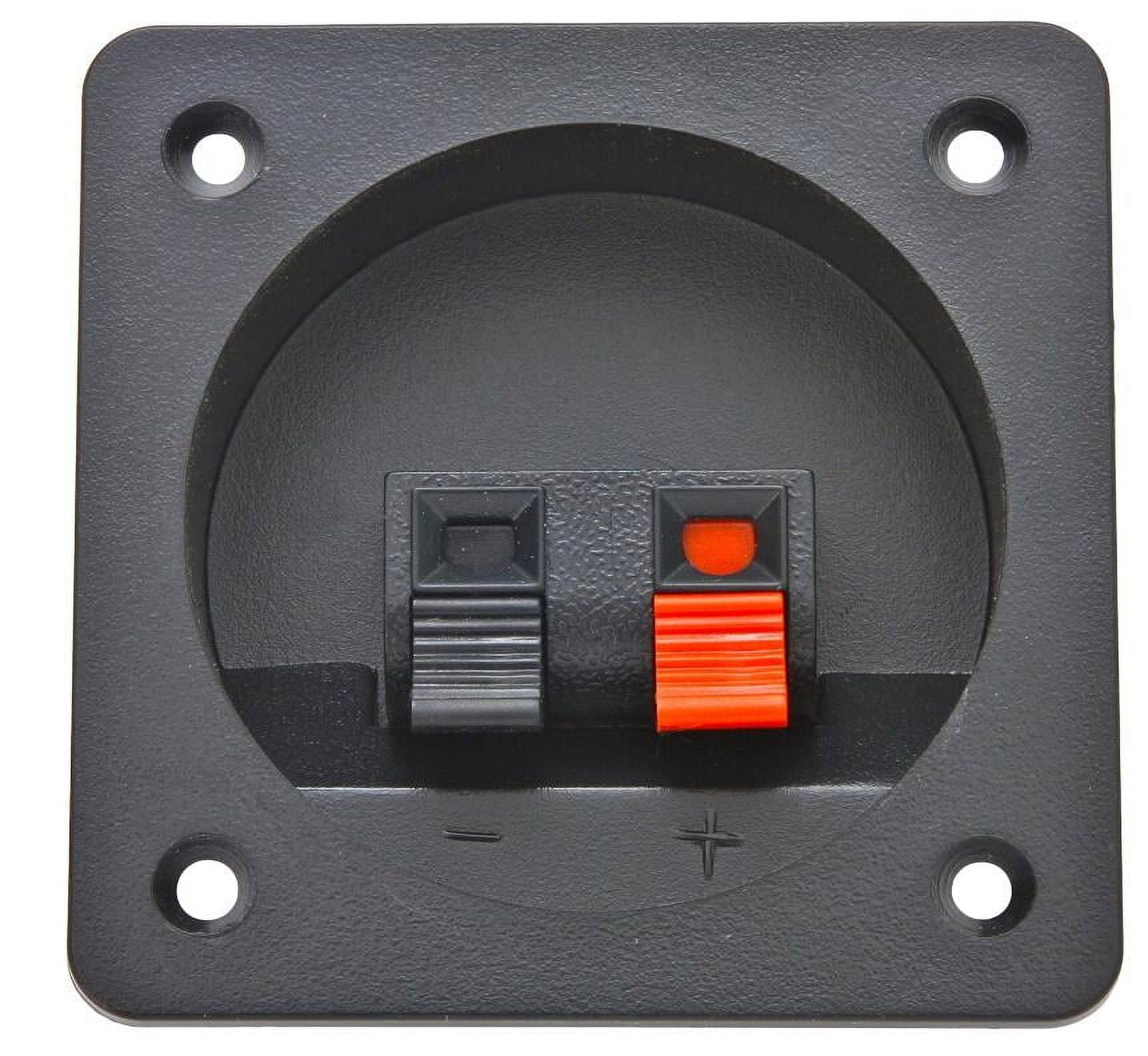 BERTDOMD Car Speaker Terminal Connector Speaker Double Binding Post Plate Speaker Terminal Cup ...