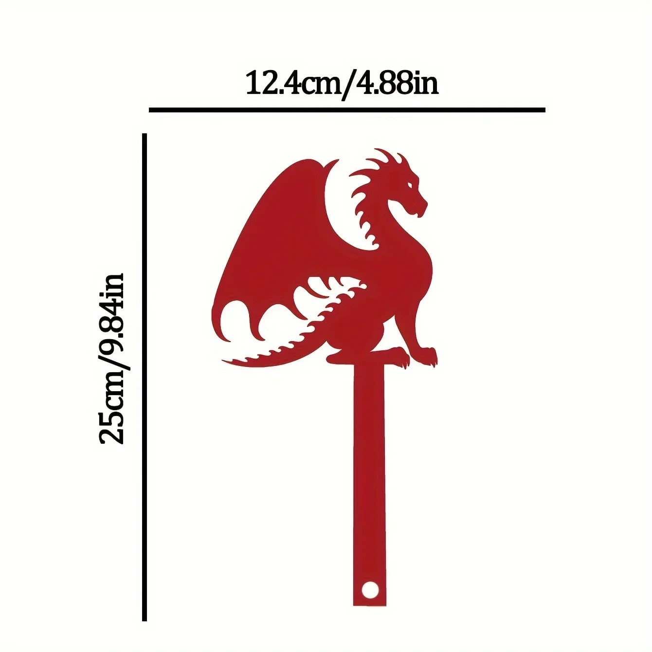 BERTDOMD Decorative Mailbox Replacement Flag Acrylic Hanging Flag ...