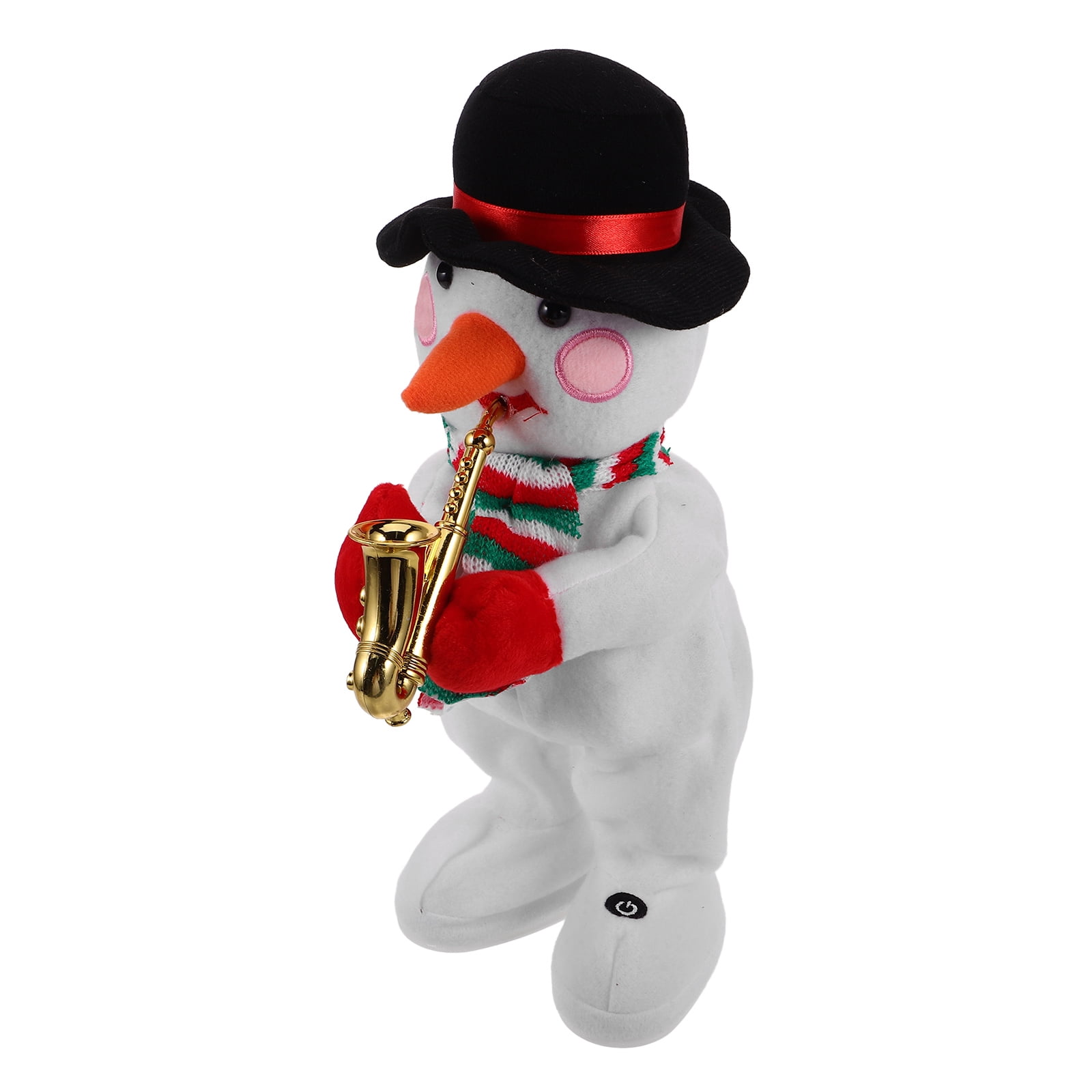 BERTDOMD Electric Snowman Doll Christmas Snowman Doll Musical Snowman ...