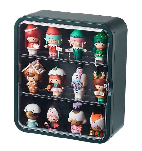 BERTDOMD Figurine Display Case Figurine Display Shelf Action Figure ...