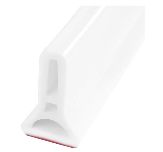 BERTDOMD Flexible Silicone Shower Door Water Barrier Strip, Self ...