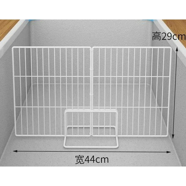 BERTDOMD Freezer Adjustable Wire Shelf Divider Freezer Iron Mesh ...